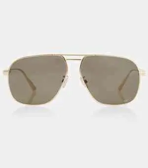 Dior Diorcannage A3u Aviator Sunglasses - Green