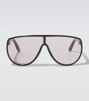 TOM FORD Achilles Aviator Sunglasses - Black