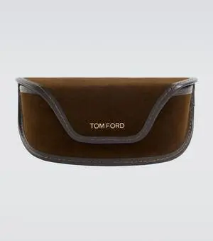 TOM FORD Achilles Aviator Sunglasses - Black