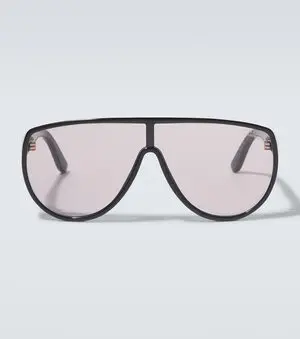 TOM FORD Achilles Aviator Sunglasses - Black