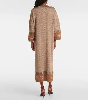 Valentino Garavani Jacquard Lamé Maxi Dress