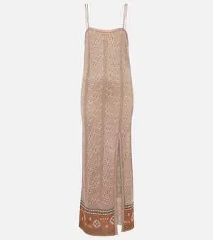 Valentino Garavani Jacquard Lamé Maxi Dress