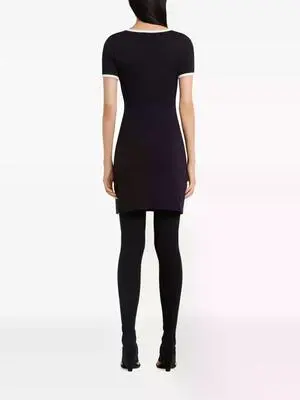 COURREGES Holistic Mini Dress - Black