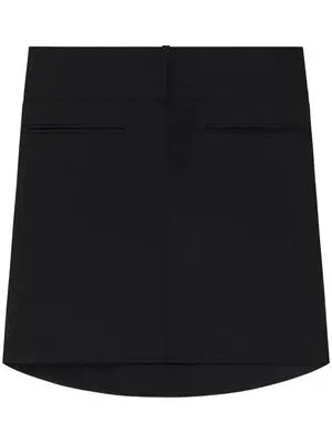 COURREGES Oblique Mini Skirt