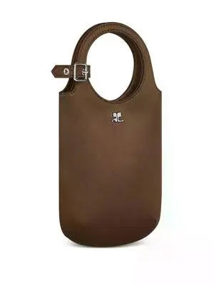 COURREGES Small Holy Tote - Brown