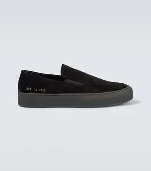 COMMON PROJECTS Suede Slip-on Sneakers