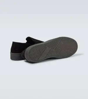 COMMON PROJECTS Suede Slip-on Sneakers
