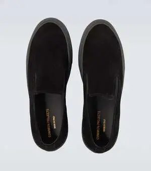 COMMON PROJECTS Suede Slip-on Sneakers