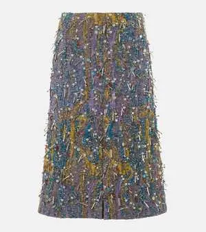 Dries Van Noten Embellished Skirts