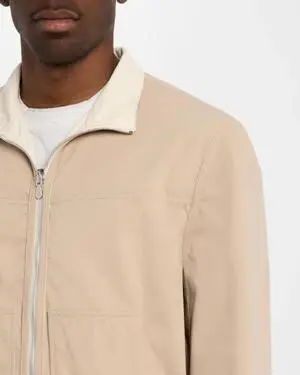 Brunello Cucinelli Reversible Leather Jacket - White