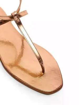 Marsèll Traccia Patent-leather Sandals - Gold