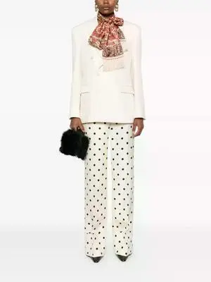 Valentino Garavani Polka-dot Trousers - Neutrals