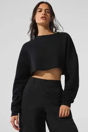 Female Cropped Pullover Tops
