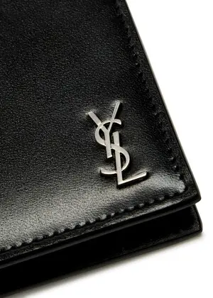 Saint Laurent Logo Leather Wallet