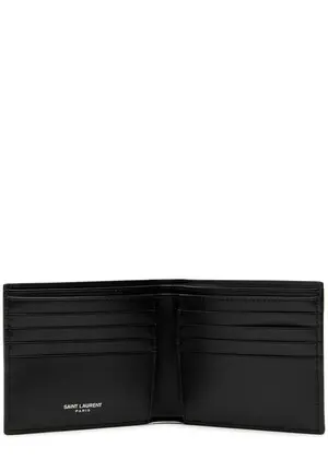 Saint Laurent Logo Leather Wallet
