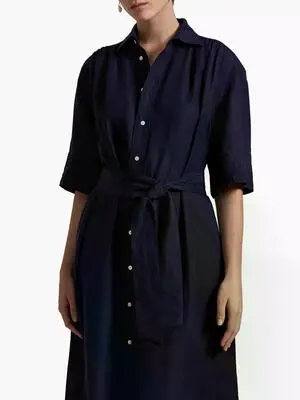Polo Ralph Lauren Belted Shirtdress - Blue