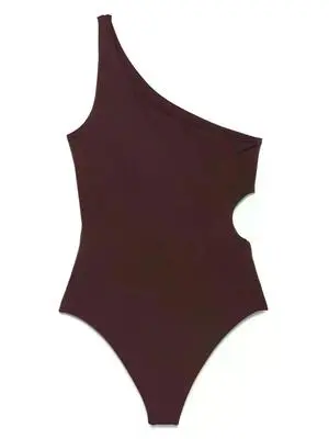 Magda Butrym Cut-out One-shoulder Swimsuit