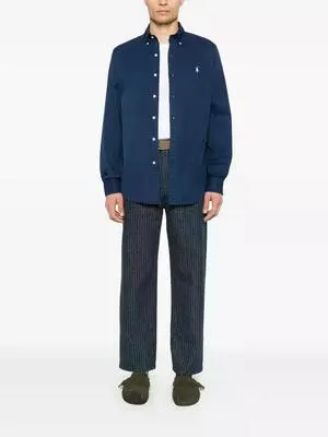 Polo Ralph Lauren Polo Pony-embroidered Shirt - Blue