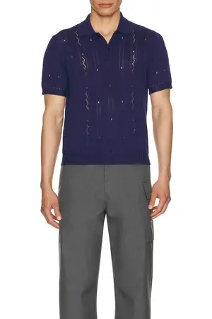 Marni Polo Neck In Blue - Bluette