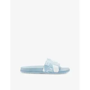 Hugo Geometric Logo-embossed Slides