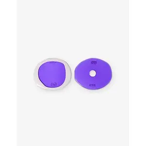 FISH DESIGN BY GAETANO PESCE Table Mates Resin Coasters Set Of 2 - Purple And Matt Ivory