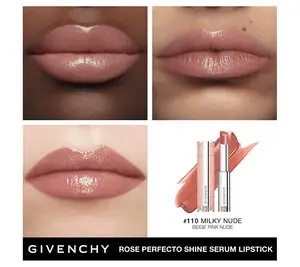 Givenchy Rose Perfecto Shine Serum Lipstick
