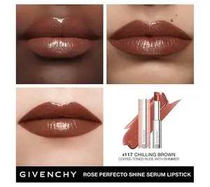 Givenchy Rose Perfecto Shine Serum Lipstick