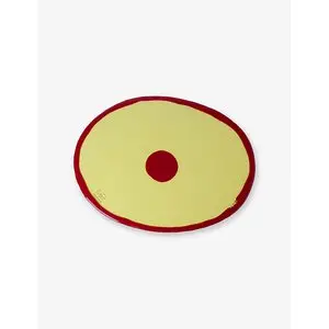 FISH DESIGN BY GAETANO PESCE Table Mates Resin Placemat 50cm - Yellow And Matt Cherry