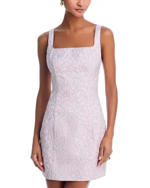 Aqua Floral Shift Dress