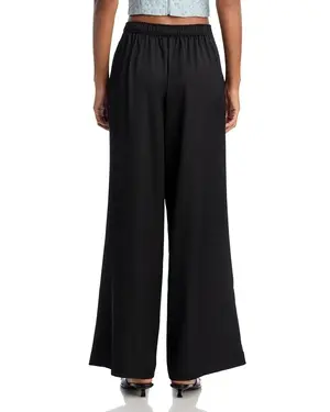 Aqua Elastic Waist Pants