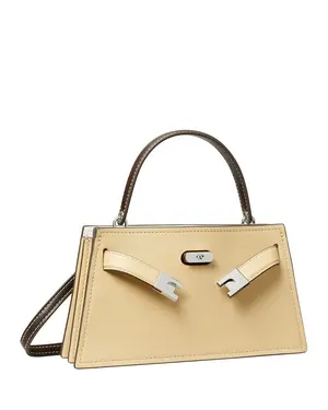 Tory Burch Lee Radziwill Petite Leather Tote