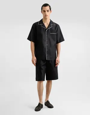Dolce & Gabbana Linen Fabric Hawaiian Shirt