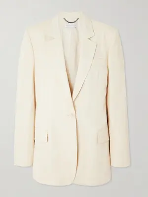 Stella McCartney Oversized Woven Blazer
