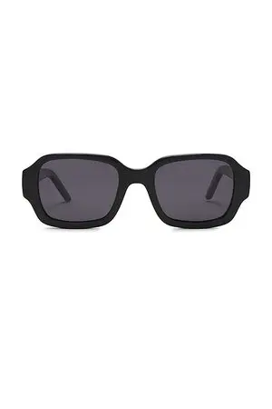 BRU EYEWEAR BRU Eyewear Olan Rectangle Sunglasses Soot