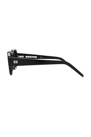 BRU EYEWEAR Olan Rectangle Sunglasses - Soot