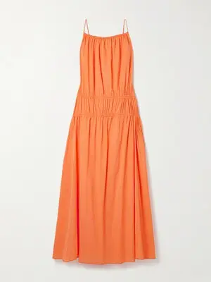 Another Tomorrow Cut Out Day Dresses