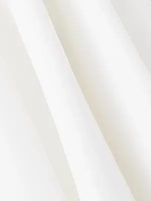 Alaïa Asymmetric Cotton-poplin Mini Dress