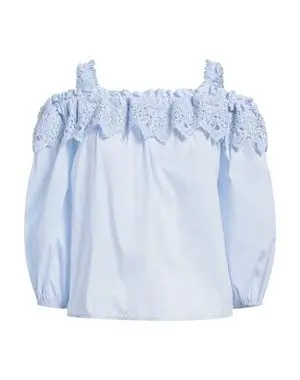 LIU •JO Off-the-shoulder Top - Blue