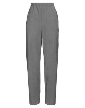 Fabiana Filippi FABIANA FILIPPI Virgin Wool Blend Straight Leg Pants Grey