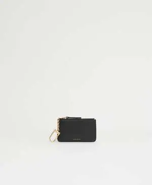 MANSUR GAVRIEL Keychain Zip Case Black