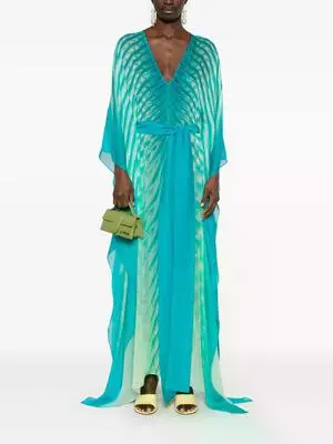 Roberto Cavalli Printed Maxi Dress