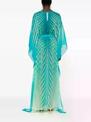 Roberto Cavalli Printed Maxi Dress