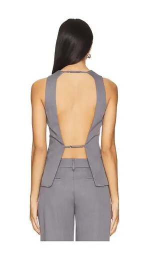 ALL THE WAYS Libbi Open Back Vest