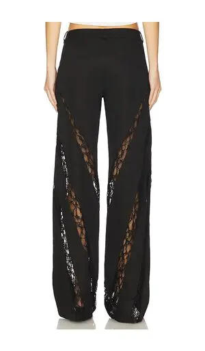 CEREN OCAK Lace Detailed Pant