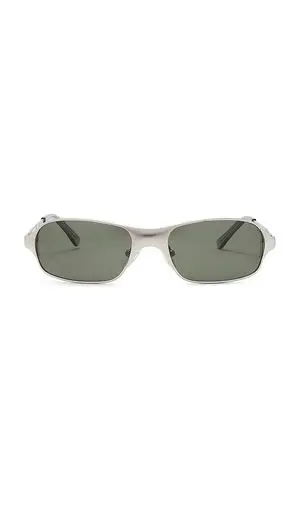 BRU EYEWEAR Aitken Rectangle Sunglasses - Black
