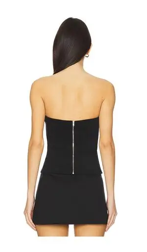 Superdown Capri Strapless Top - Black