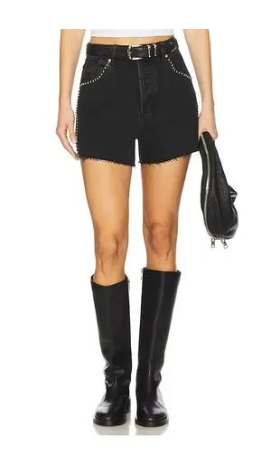 Rolla's Mirage Thunder Studded Denim Short