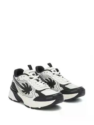 Palm Angels Leather Sneakers - White