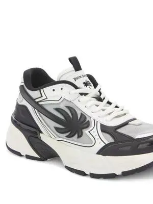 Palm Angels Leather Sneakers - White