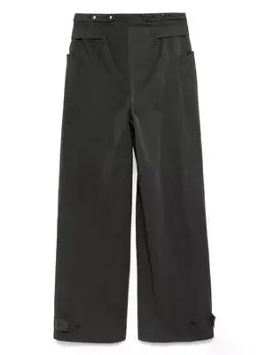 LOW CLASSIC Double-belted Trousers